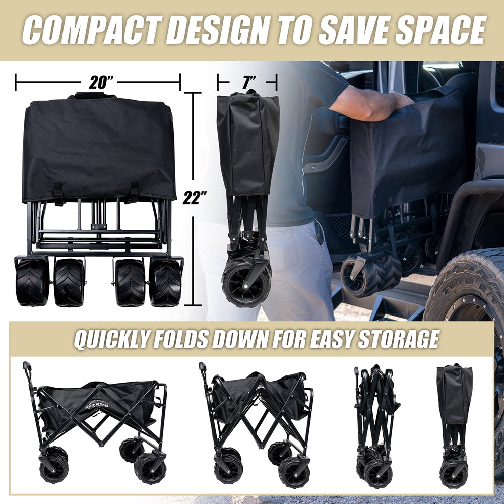 OFFGRID Heavy Duty Folding Wagon Cart – CYC Engineering
