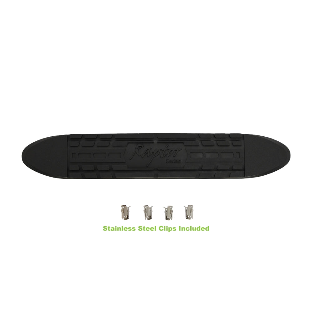 RPSP - STEP-006 - 4in Oval Step Pad (With Raptor logo. Clips Included ...
